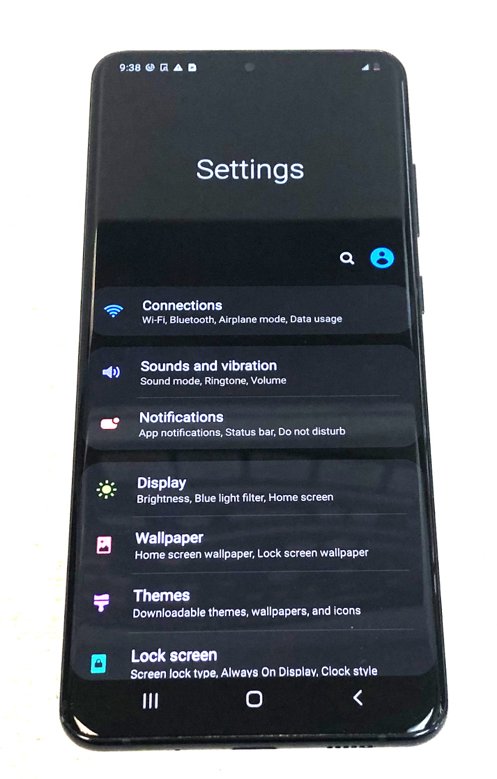 Samsung Cell phone SM-G988U