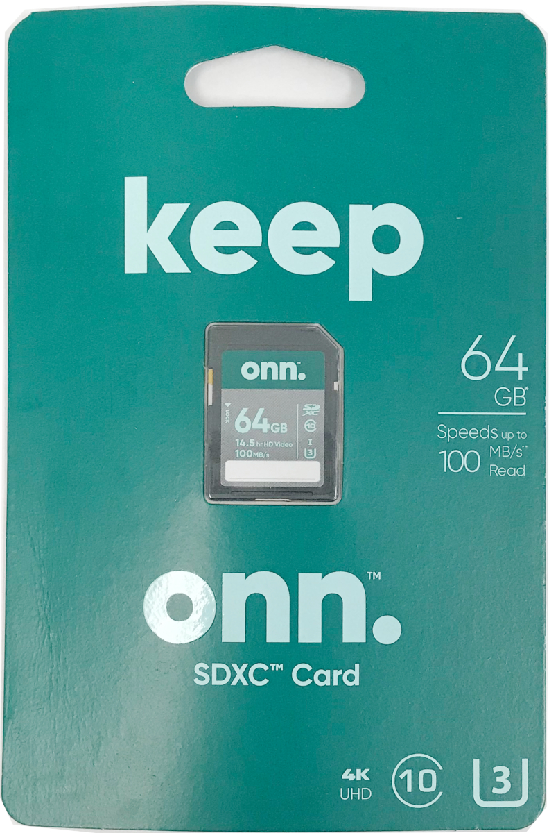 ONN Memory Card SDXC Card