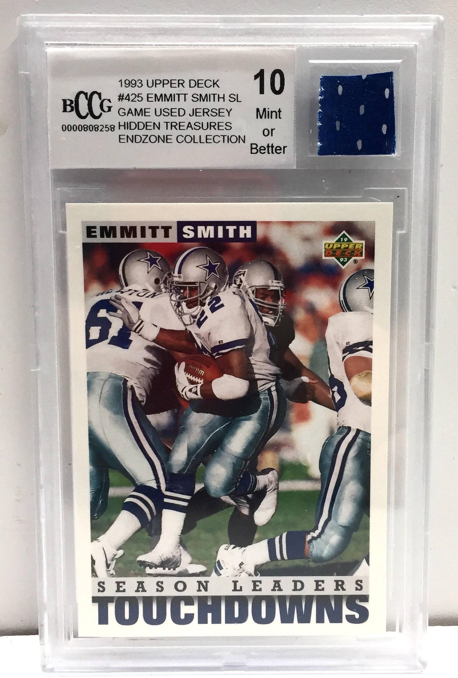 Upper Deck Sports cards Emmitt Smith