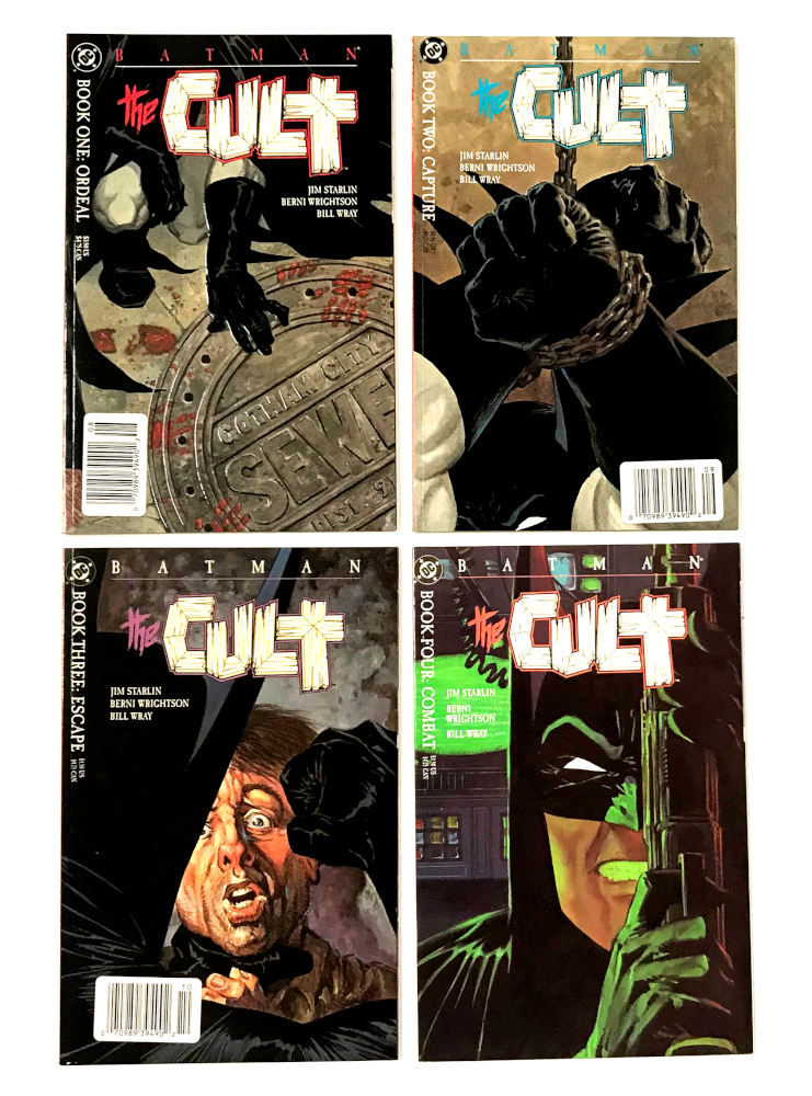 Dc Comic books Batman The Cult 1-4