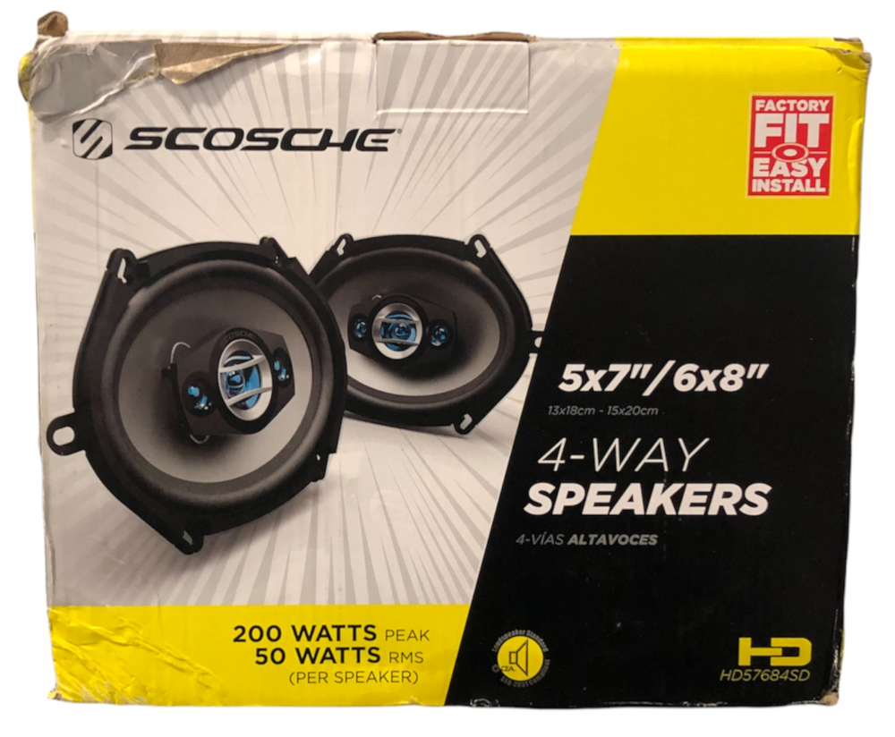 Scosche Speakers HD57684SD