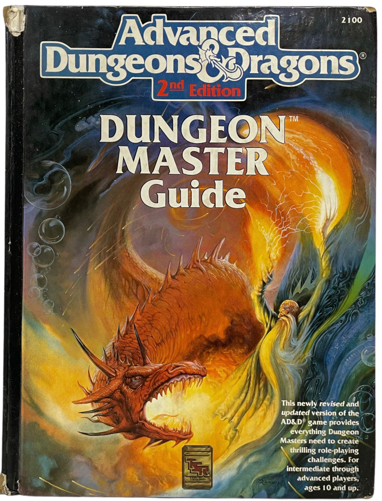 Tsr Books Dungeon Master Guide #2100