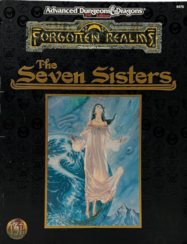 Tsr Books Forgotten Realms The Seven Sisters #9475