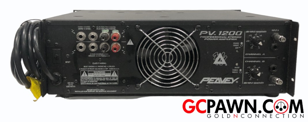 Peavey Power Amplifier PV 1200 (PV1200)