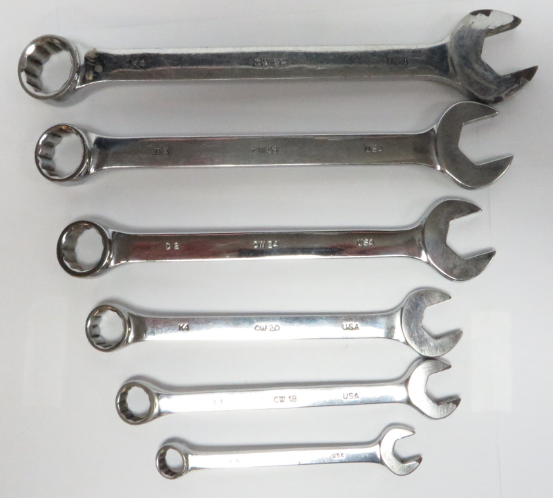 Mac Loose hand tools Combo Wrench Set CW Series