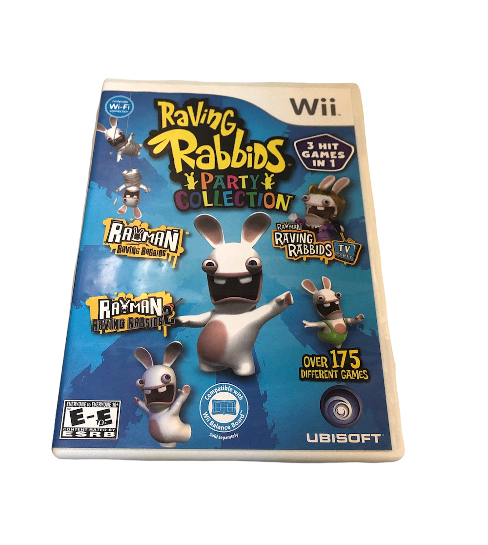 Nintendo Game Raving Rabbids Party collection