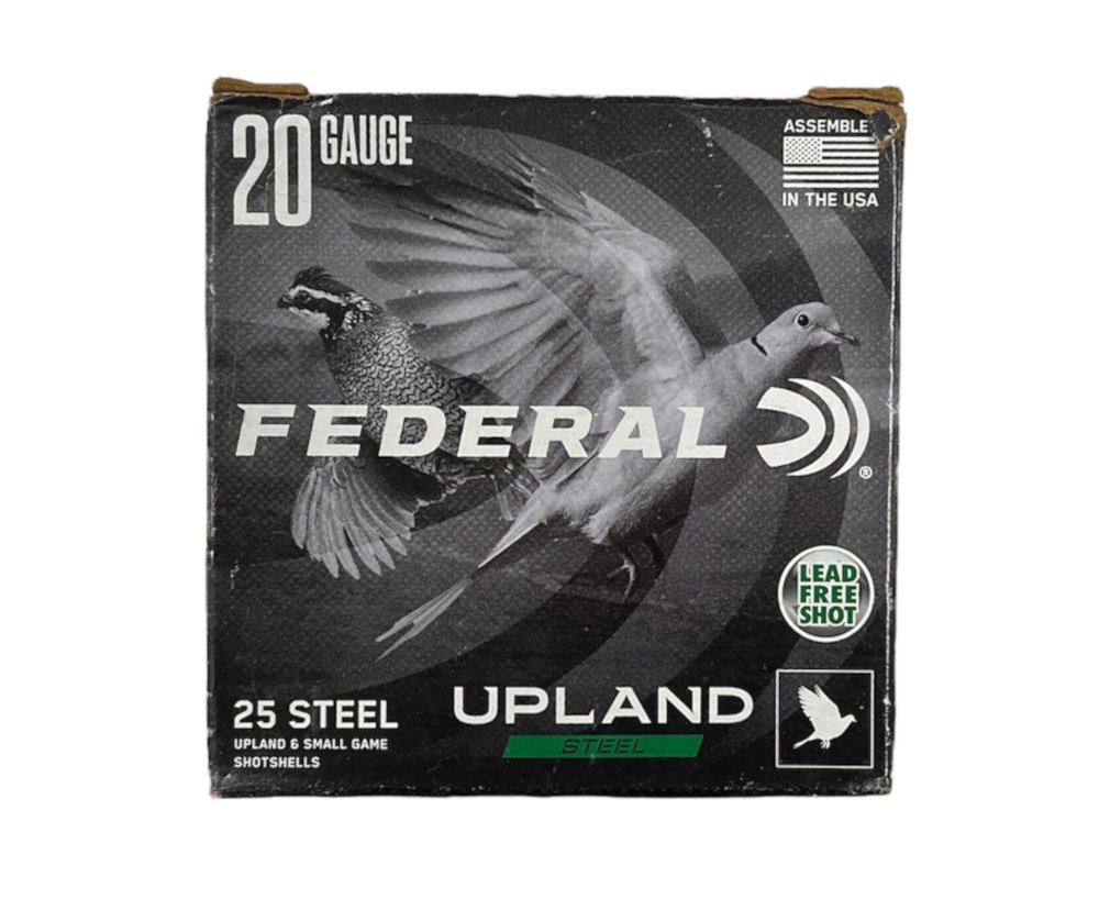 Federal Upland Steel 20 Ga. Ammo - Shotgun Shells at GunBroker.com ...