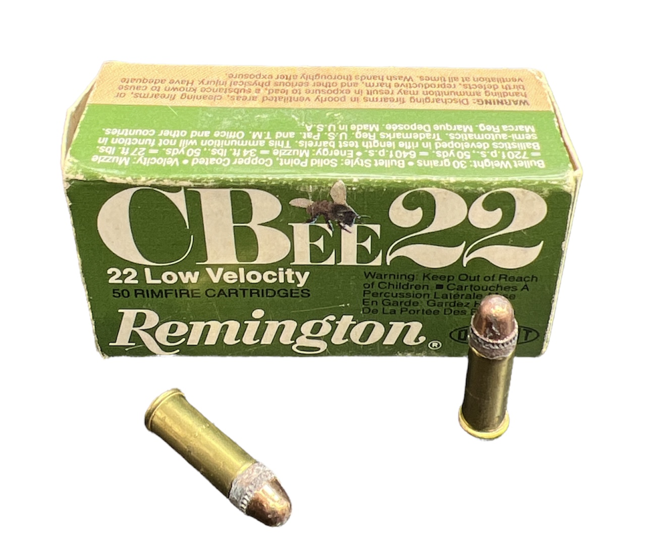 Remington CBee .22 CB Rifle Ammo - Rifle Ammunition at GunBroker.com ...