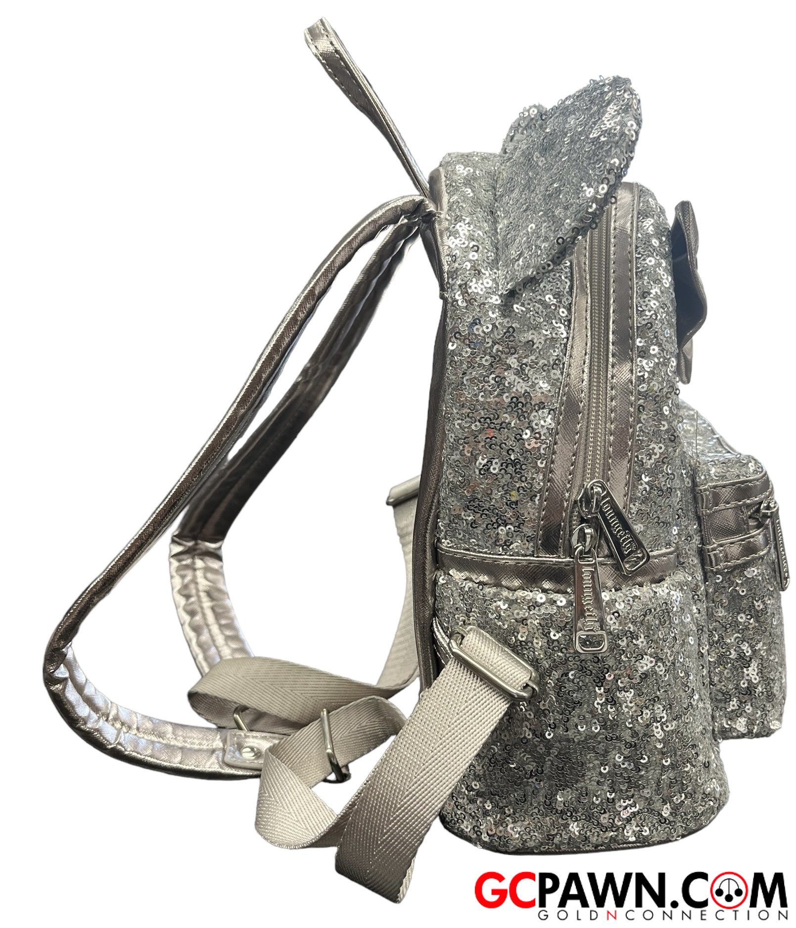 Loungefly Silver Sequin Backpacks - Backpacks, Totes & Luggage at ...
