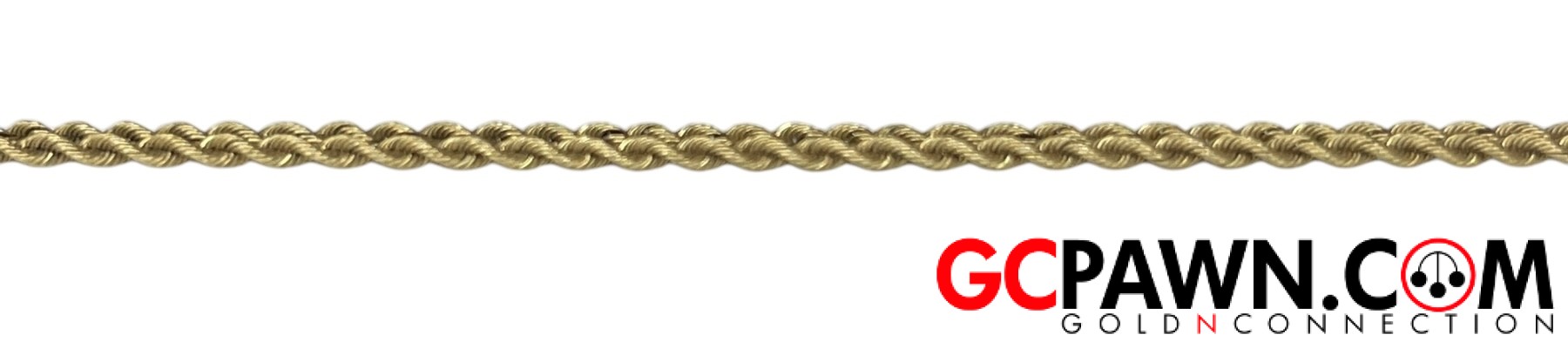 Silk Rope Unisex Chain 14kt Yellow Gold - Chains at GunBroker.com ...