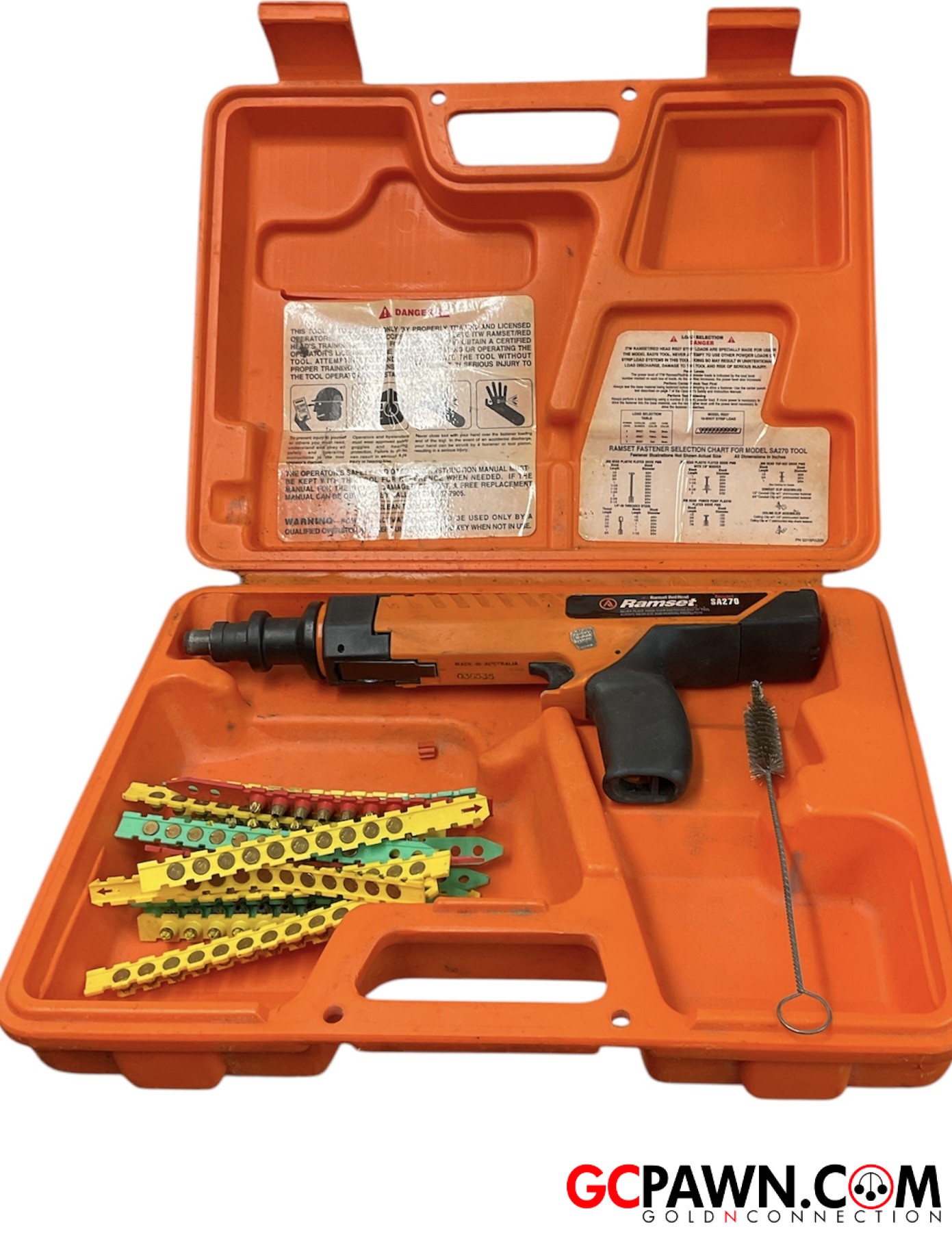 Ramset SA270 Cordless hand tools - Power Tools at GunBroker.com ...