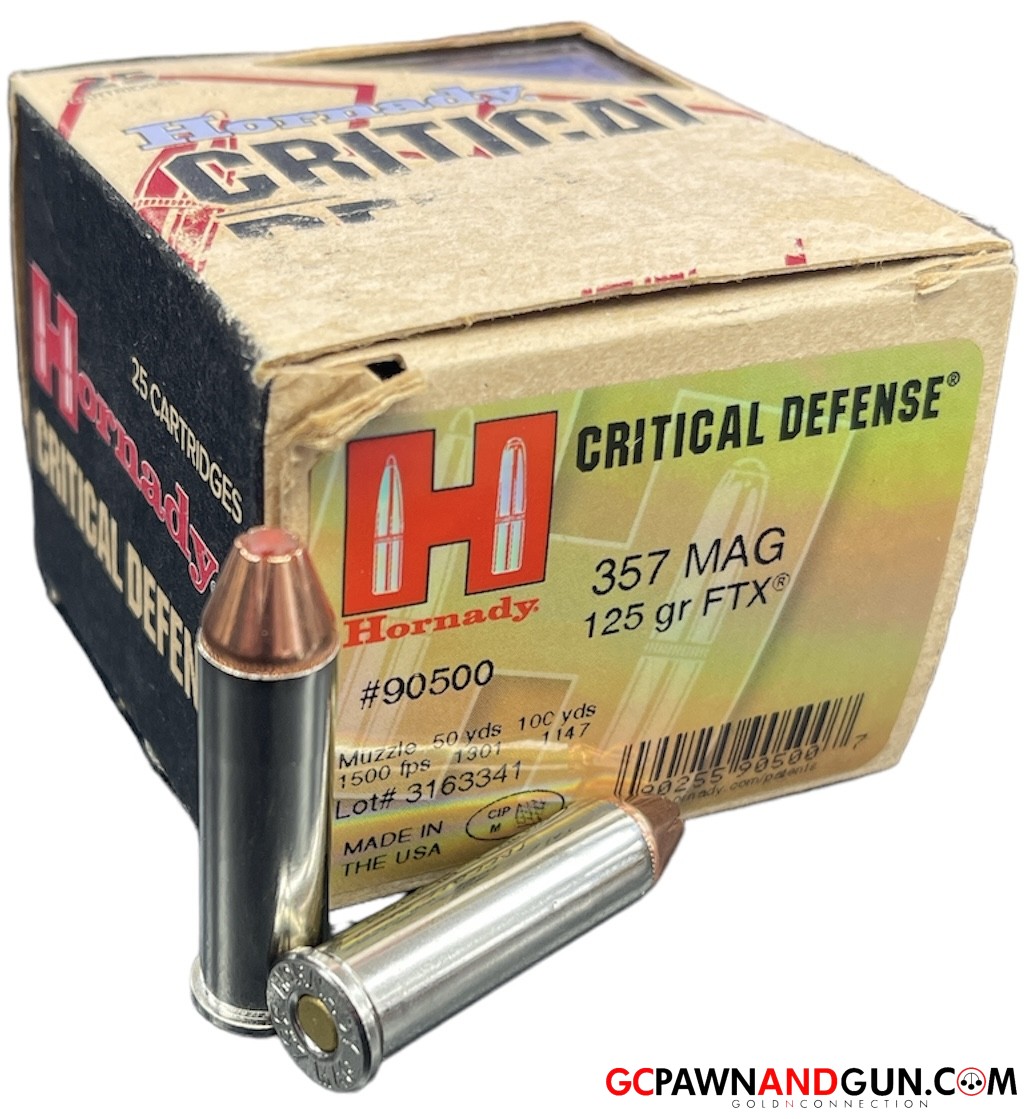 Hornady Critical Defense .357 Mag Ammo - Pistol Ammunition at GunBroker ...