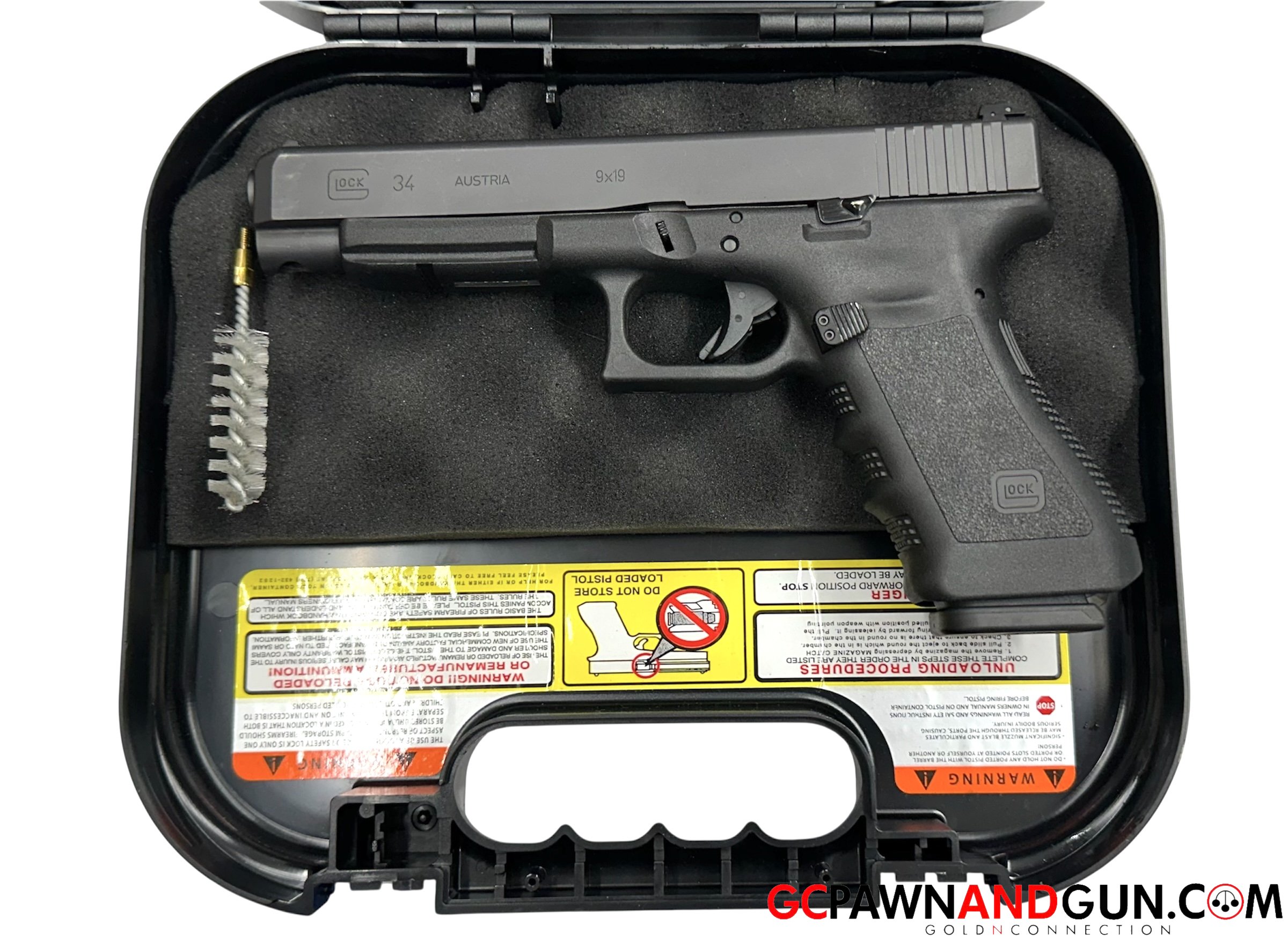 Glock G34 9 MM 5" - Semi Auto Pistols at GunBroker.com : 1155323540