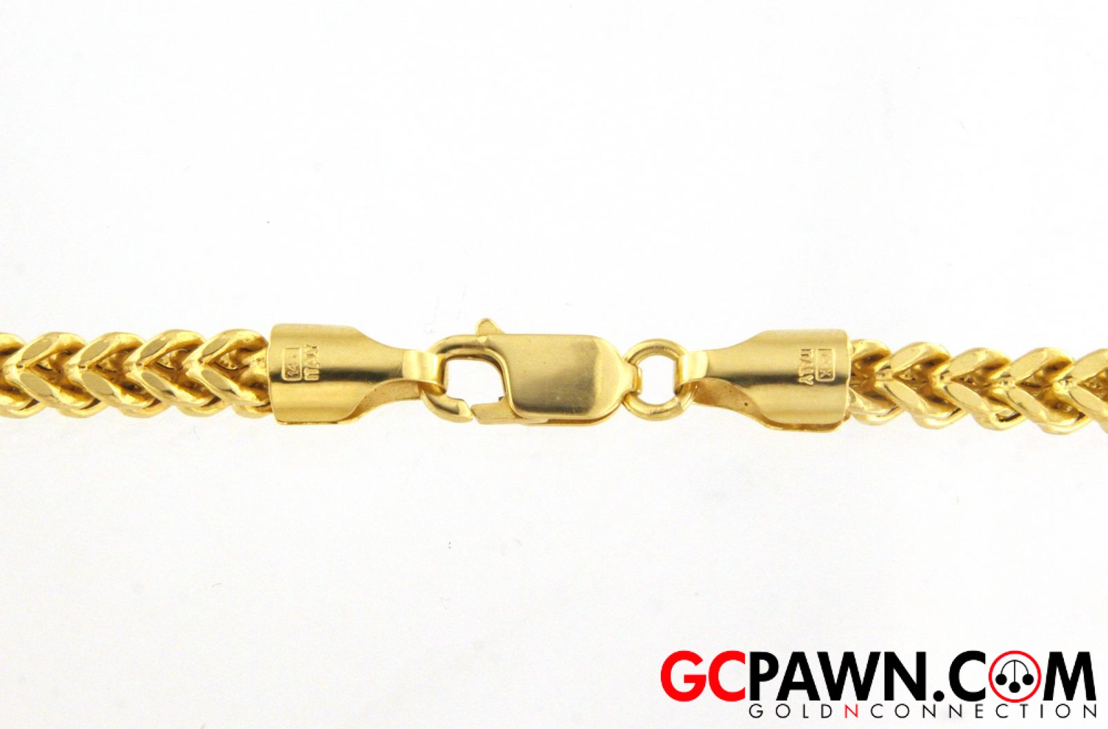 4.5mm Unisex Chain 14kt Yellow Gold - Chains at GunBroker.com : 1086964487
