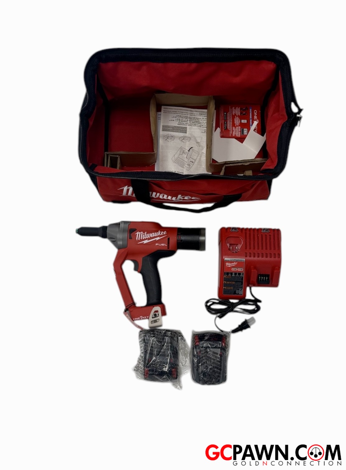 Milwaukee 2660-22 Rivet Gun kit Cordless hand tools - Hand Tools at ...