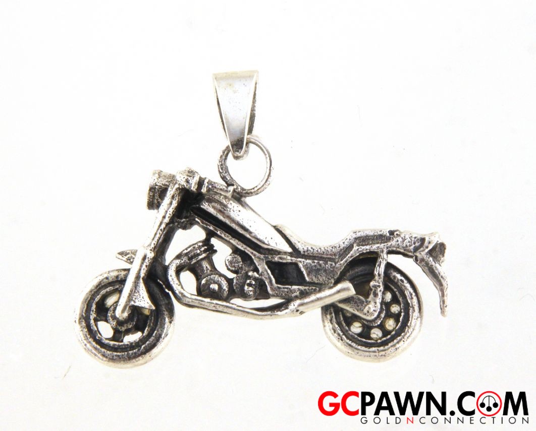Motorcycle Unisex Charm .925 Silver - Charms at GunBroker.com : 1081637687