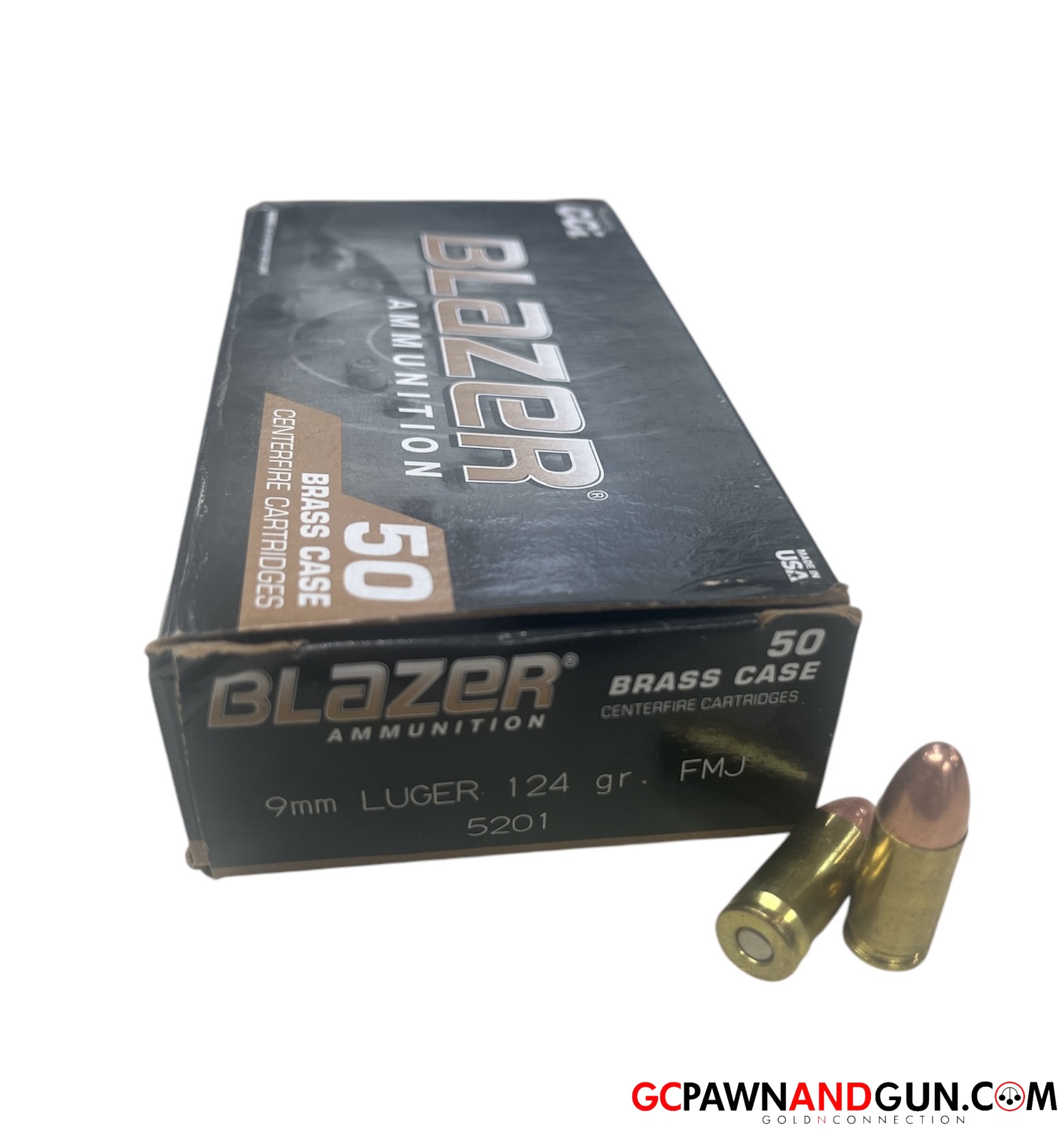 Blazer Fmj 9 MM Ammo - Handgun Ammo at GunBroker.com : 1096712069