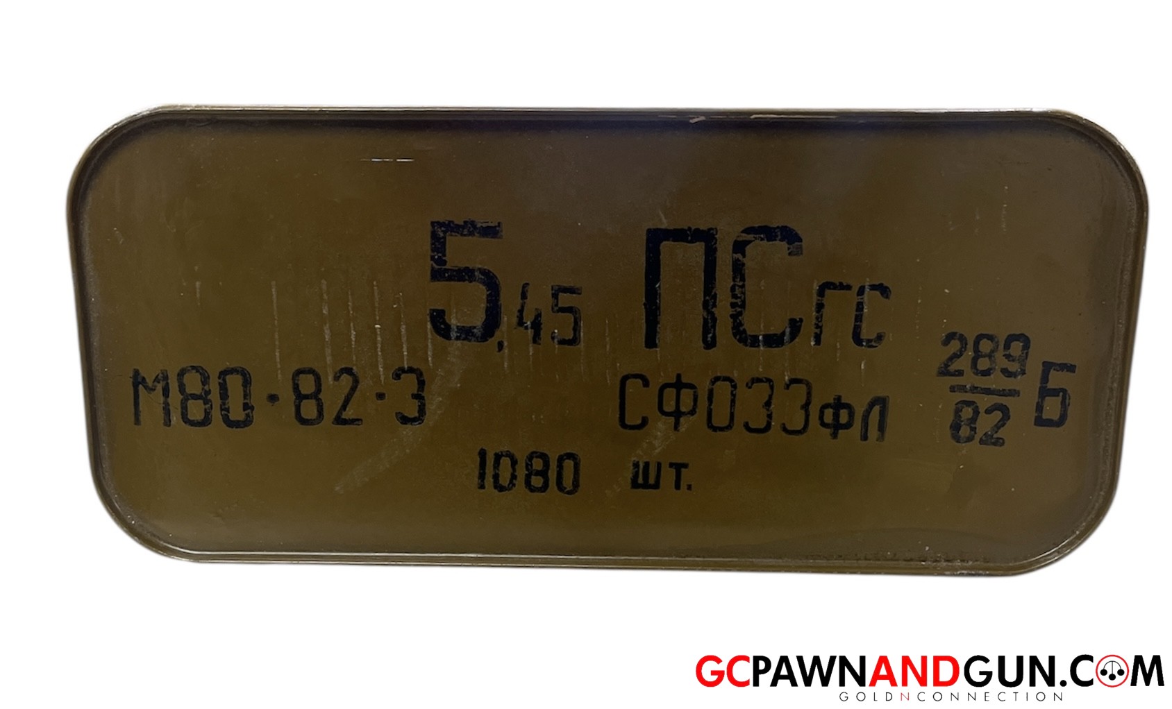 Surplus M80-82-3 5.45 x 39 MM Ammo - Rifle Ammo at GunBroker.com ...