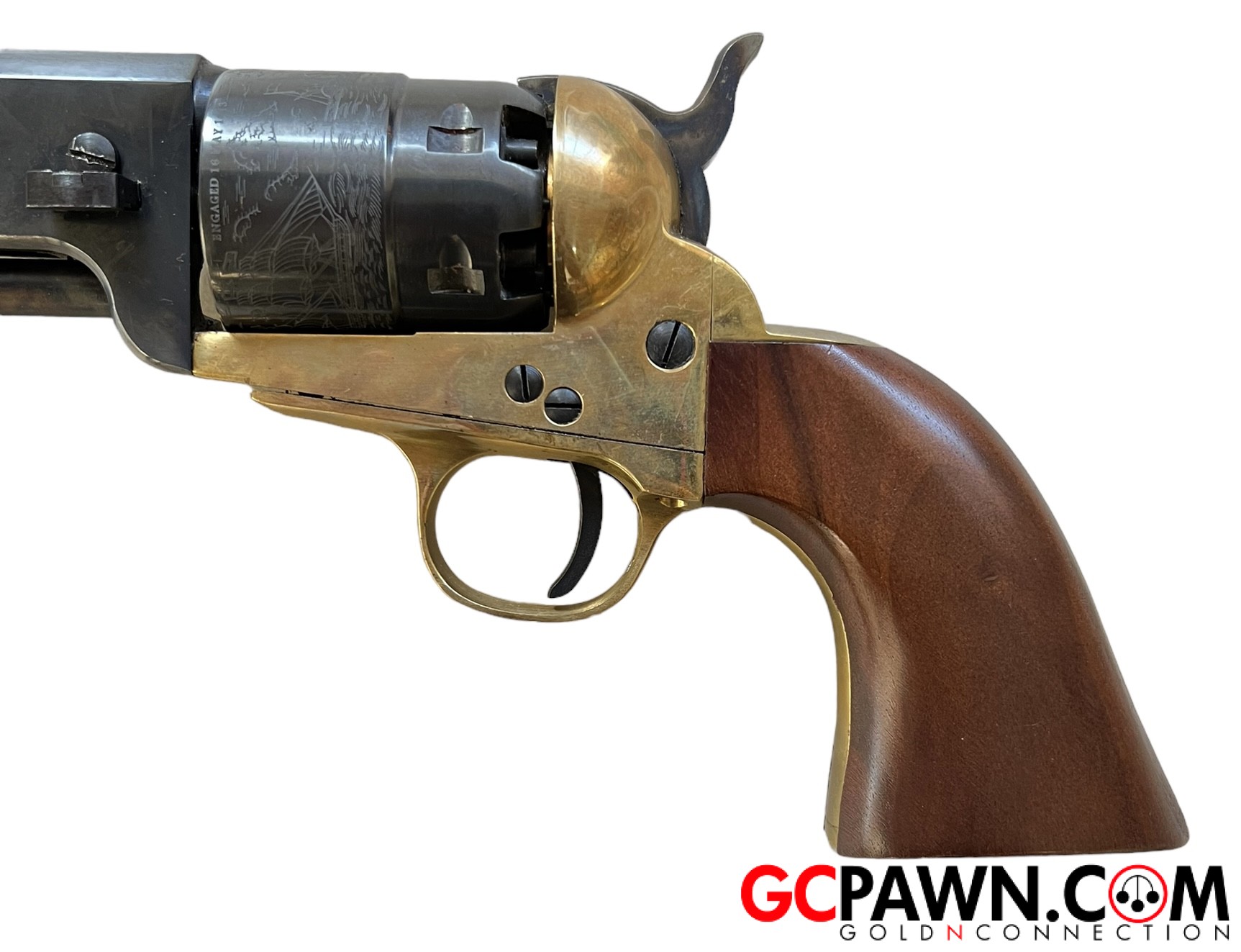 Pietta Black powder .44 Cal 5 Revolver - Revolvers at GunBroker.com ...