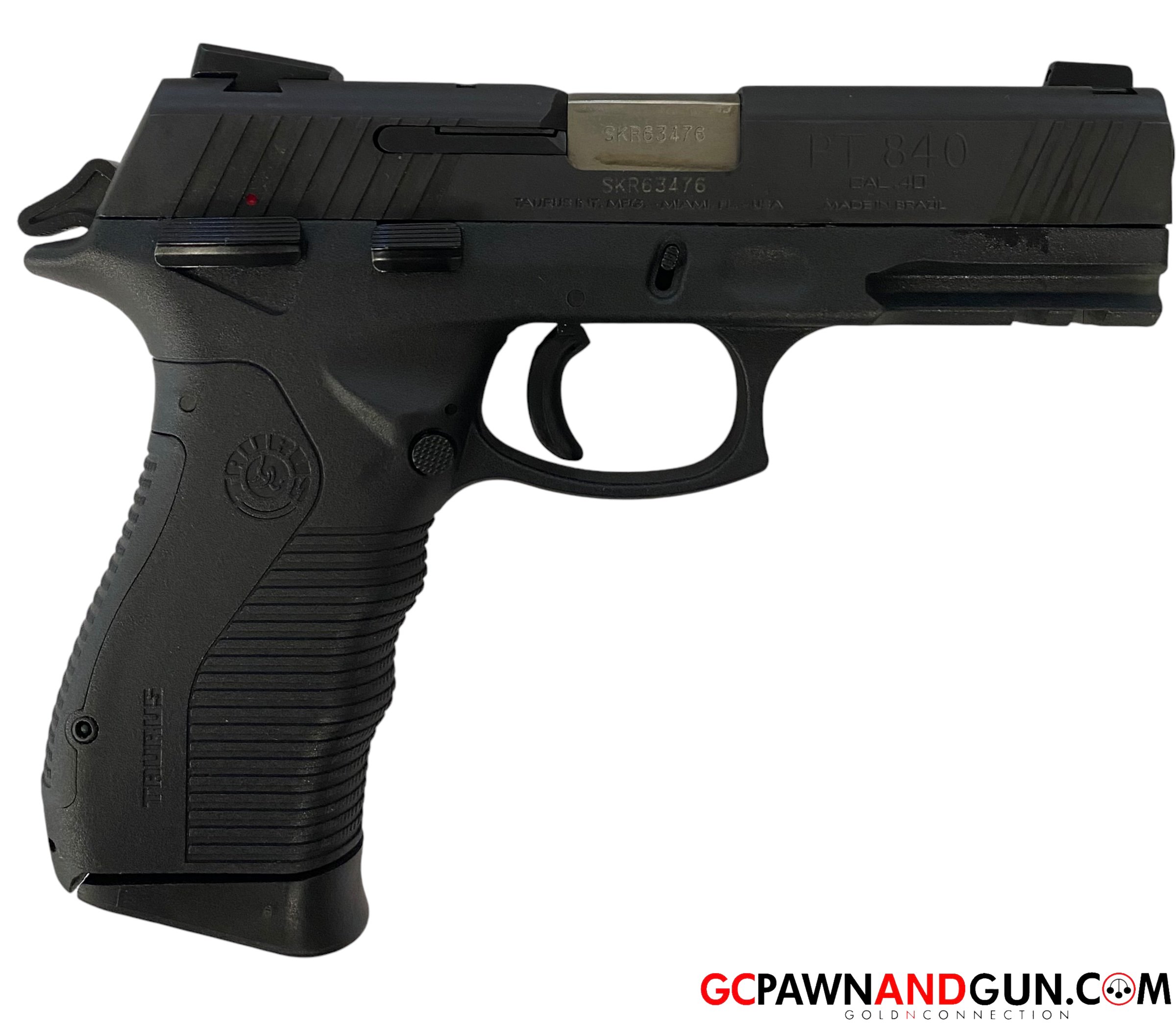 Taurus PT840 .40 S&W 4.25 - Semi Auto Pistols at GunBroker.com : 1074607709