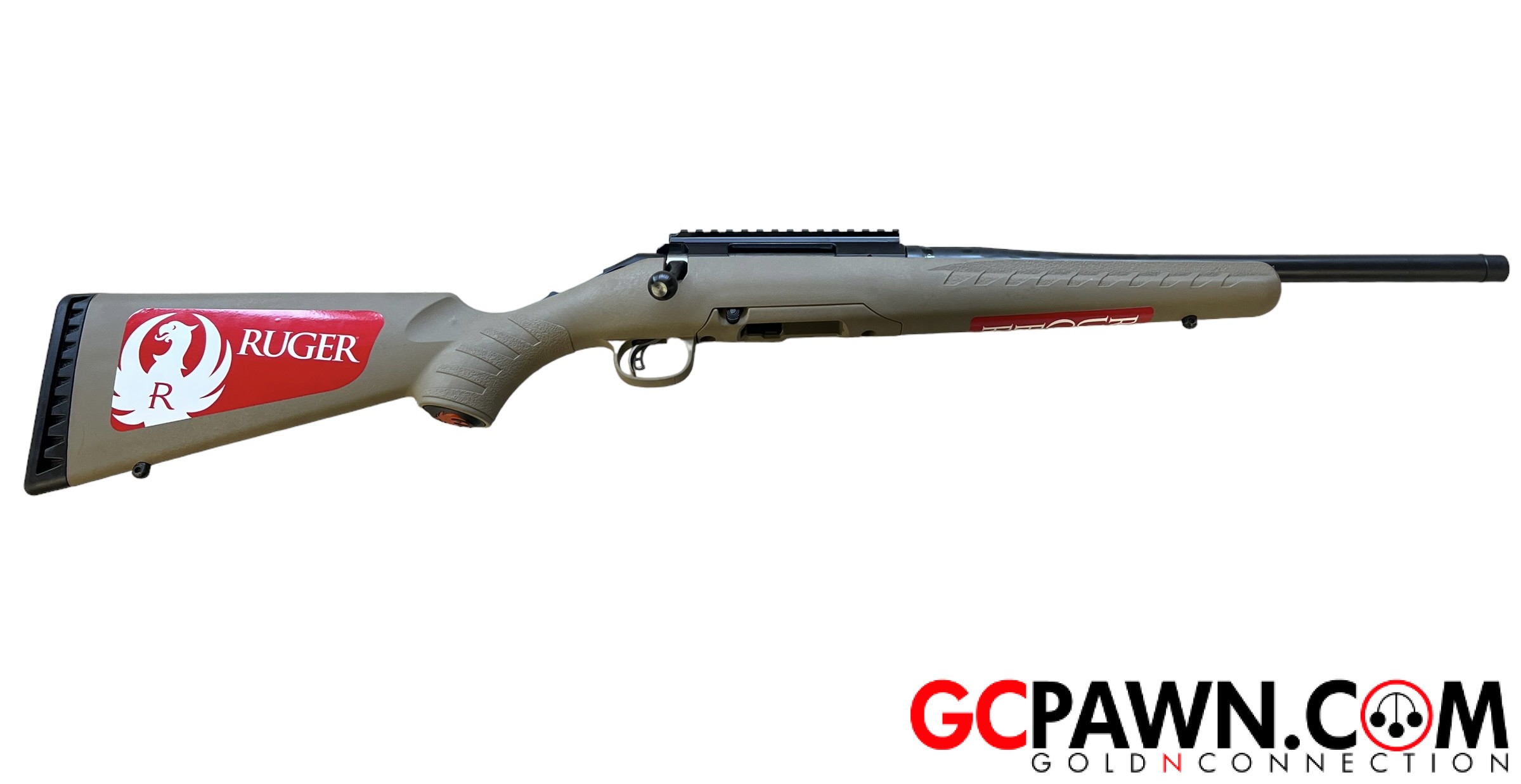 Ruger American Ranch - 26968 .300 Blackout Bolt Action Rifle - Bolt ...