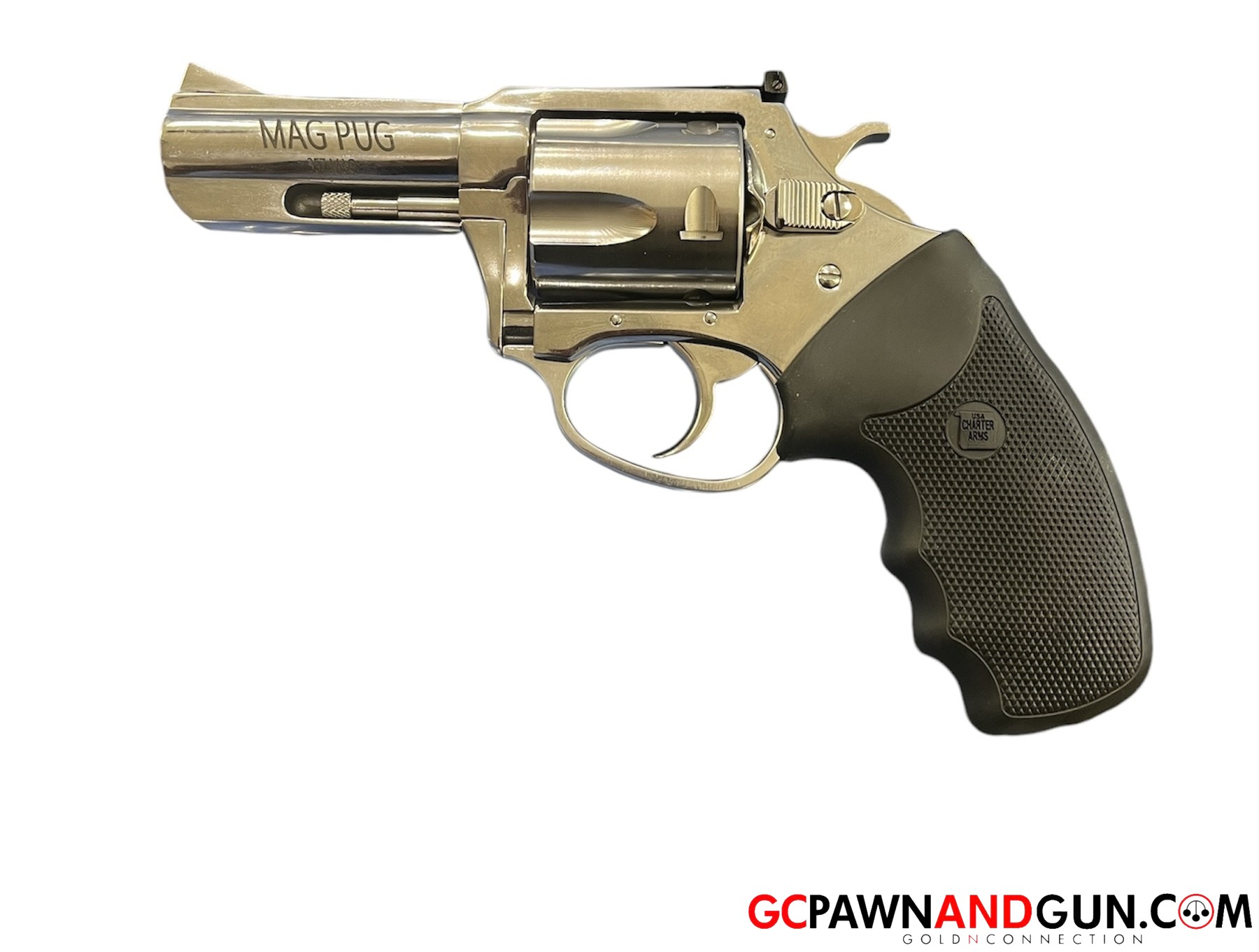 Charter Arms Mag Pug - 73539 .357 mag 3" - Revolvers at GunBroker.com ...