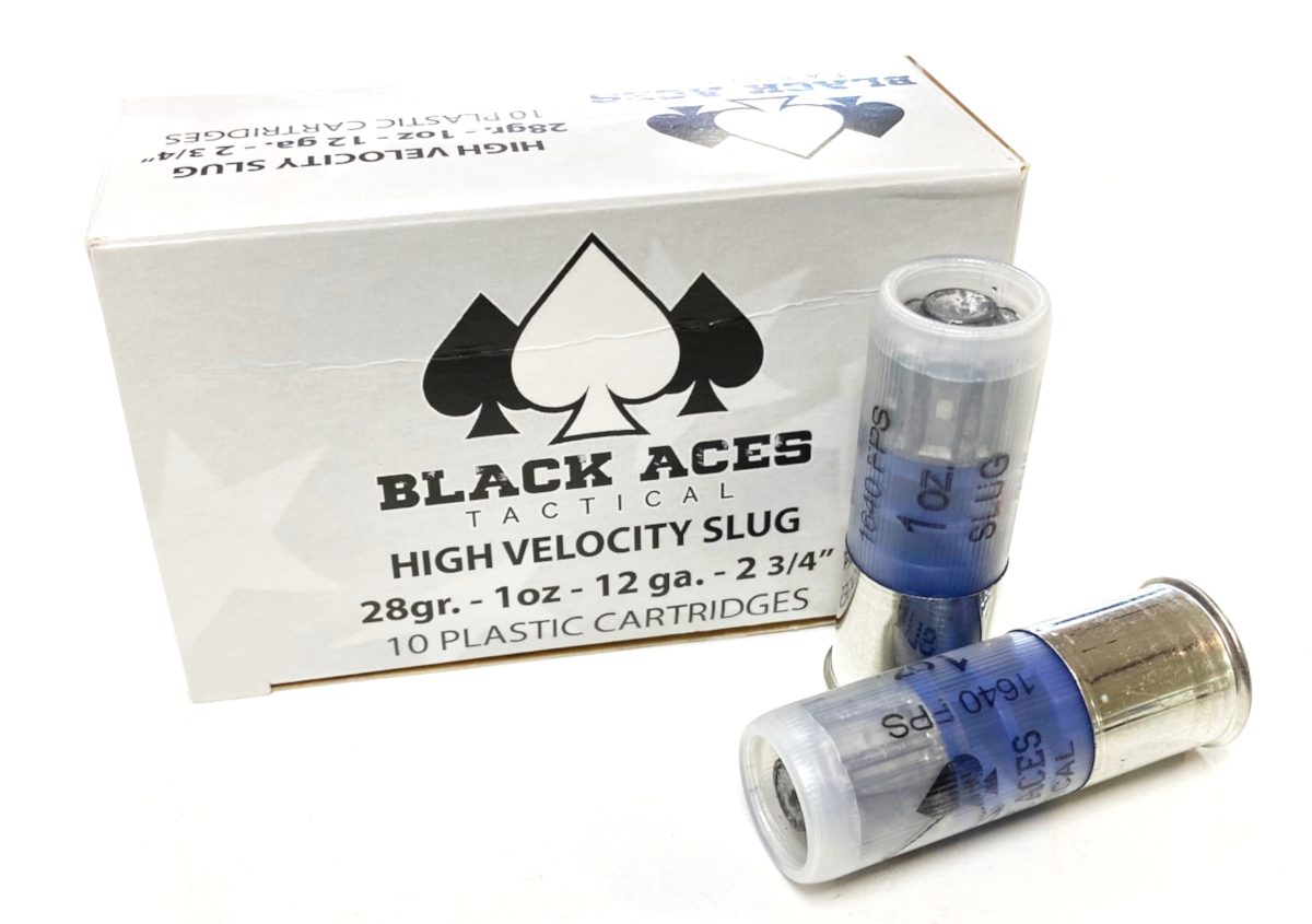 Black Aces Tactical 12 ga Slug 2.75 - Shotgun Shells at GunBroker.com ...