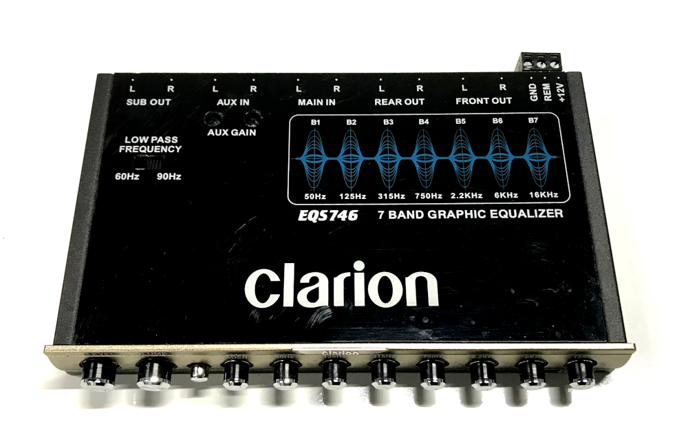 Clarion Equalizer EQS746