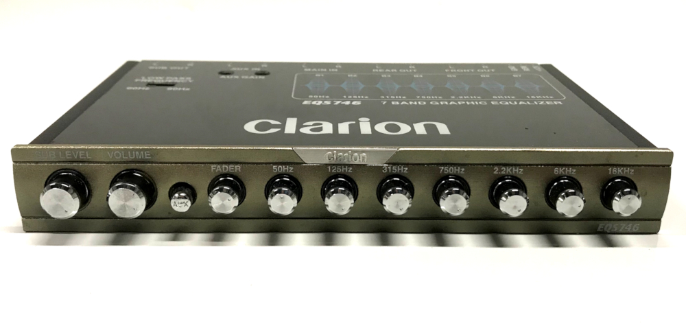 Clarion Equalizer EQS746