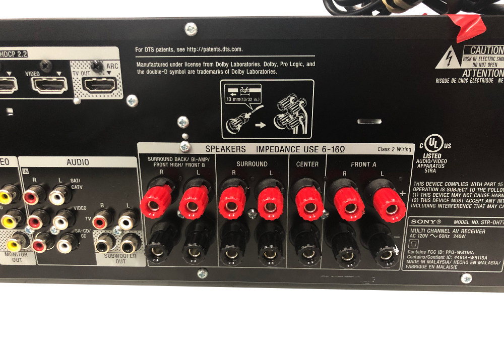 Sony Receiver STR-DH770