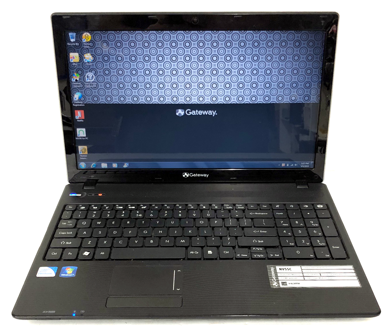 Gateway Laptop NV55C