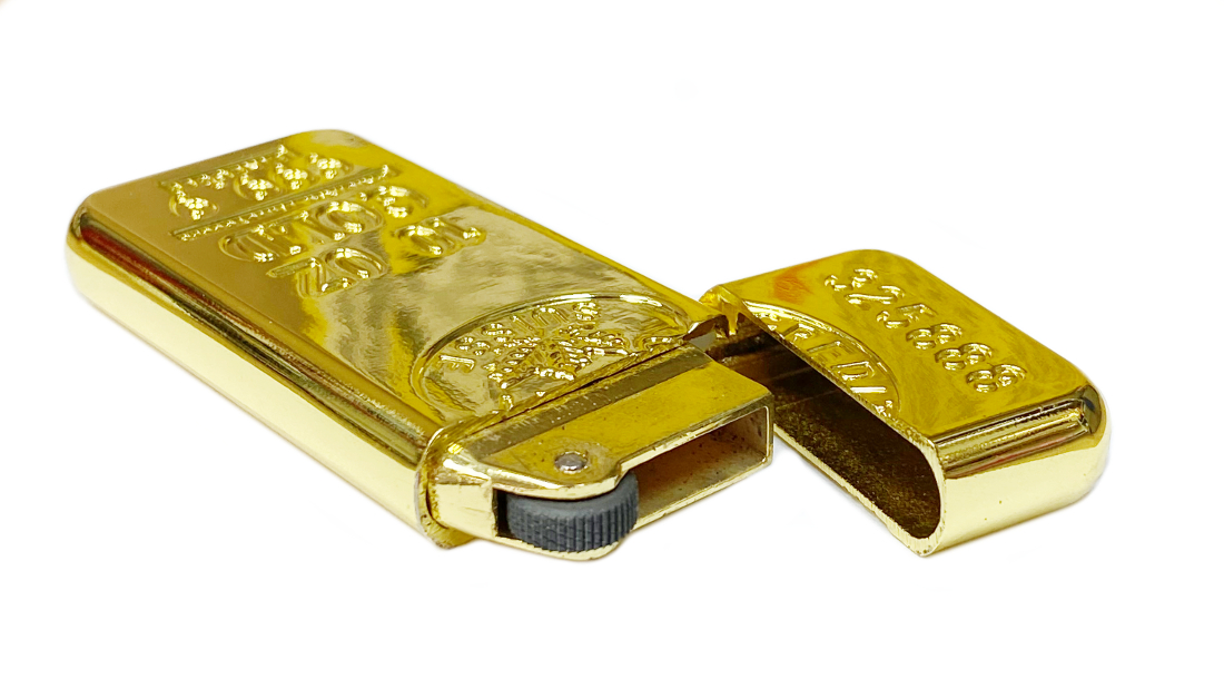 Credit Suisse Lighters 10 oz gold Lighter