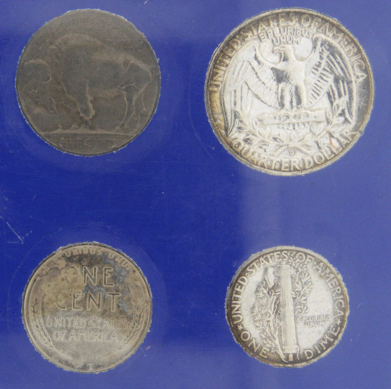 United States of America Collectible Set America's Obsolete Coin Collection