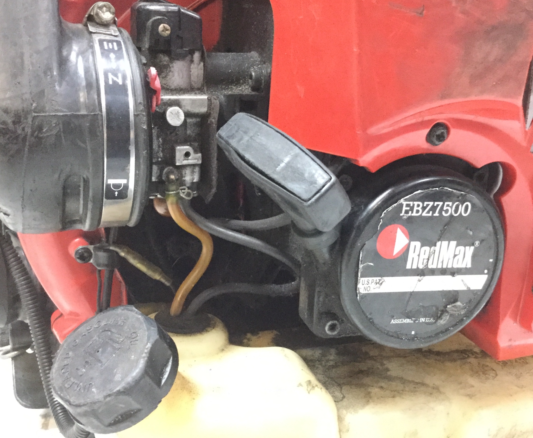 Redmax Backpack Blower EBZ7500