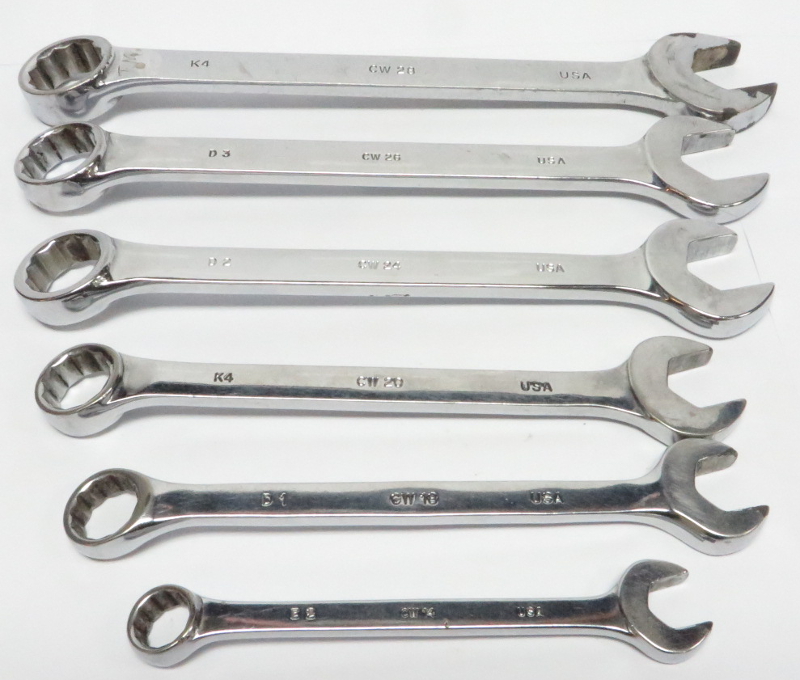 Mac Loose hand tools Combo Wrench Set CW Series